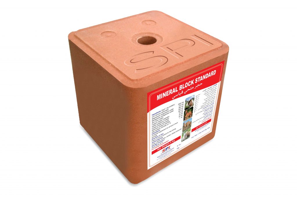 Mineral Block – RED – Standard 10 kg – Bluedawn Vet